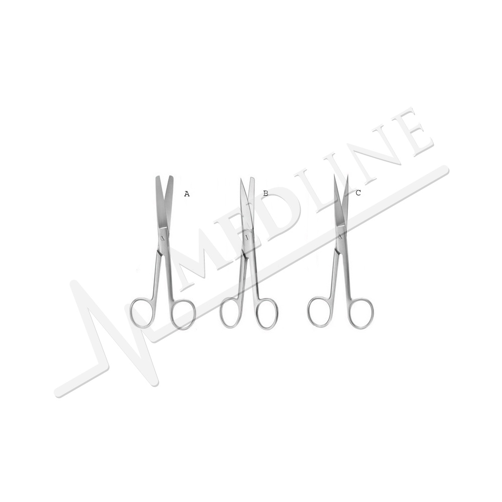 Medline | Straight surgical scissors